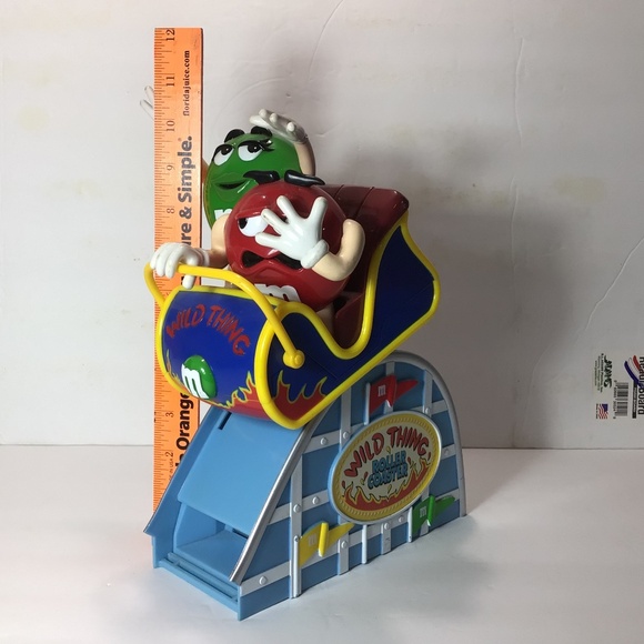 M&M'S | Toys | Mm Wild Thing Roller Coaster Candy Dispenser That ...